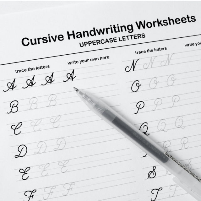 Handwriting Practice Workbook – Study Guides